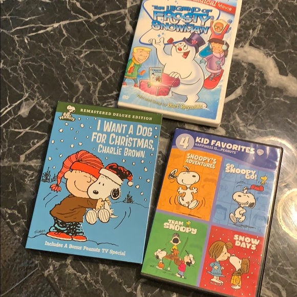 Media | Charlie Brown Holiday Dvd Collection Set 6 Dvd | Poshmark